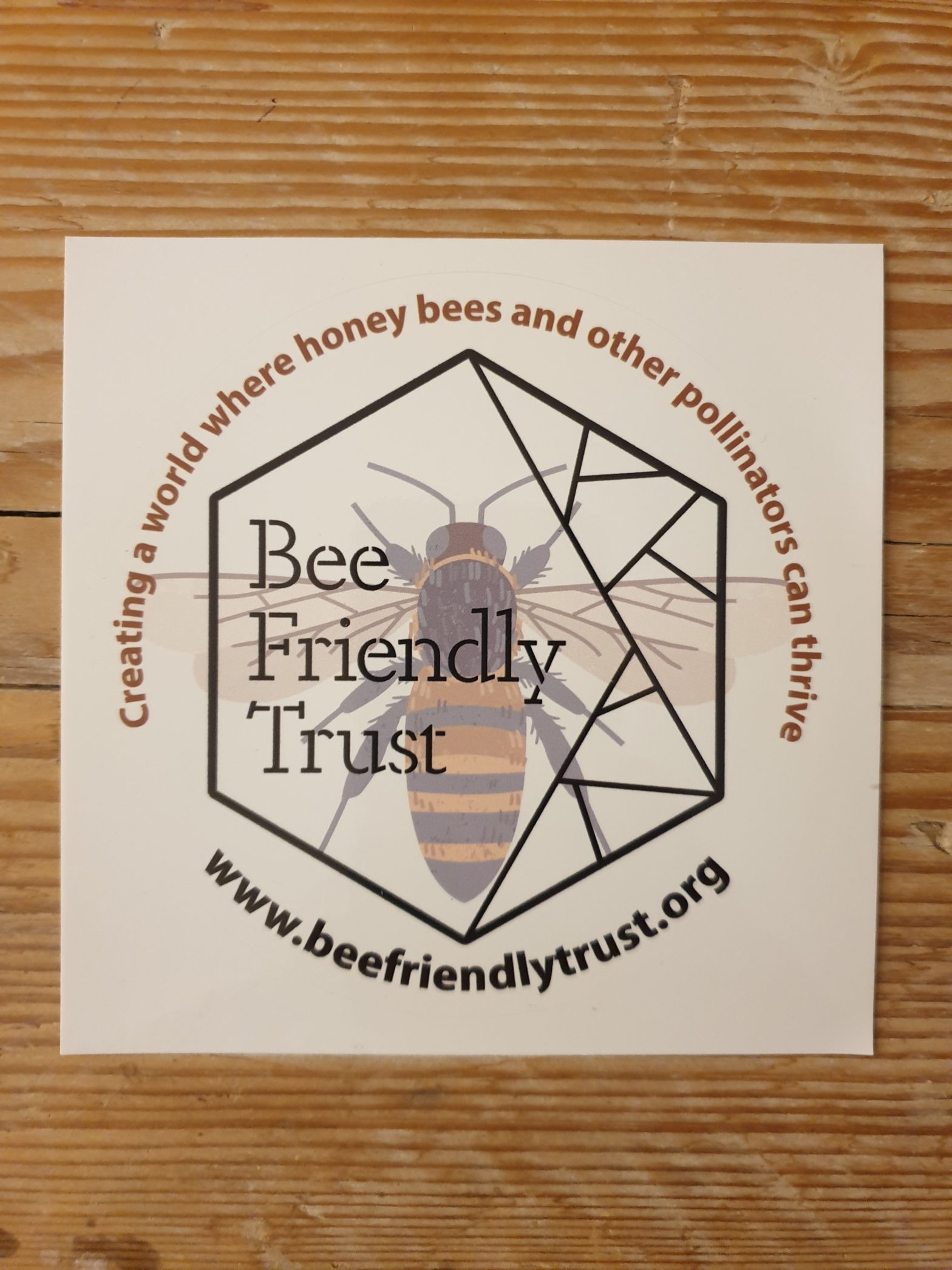 Bee Friendly Trust Car Sticker – Bee Friendly Trust