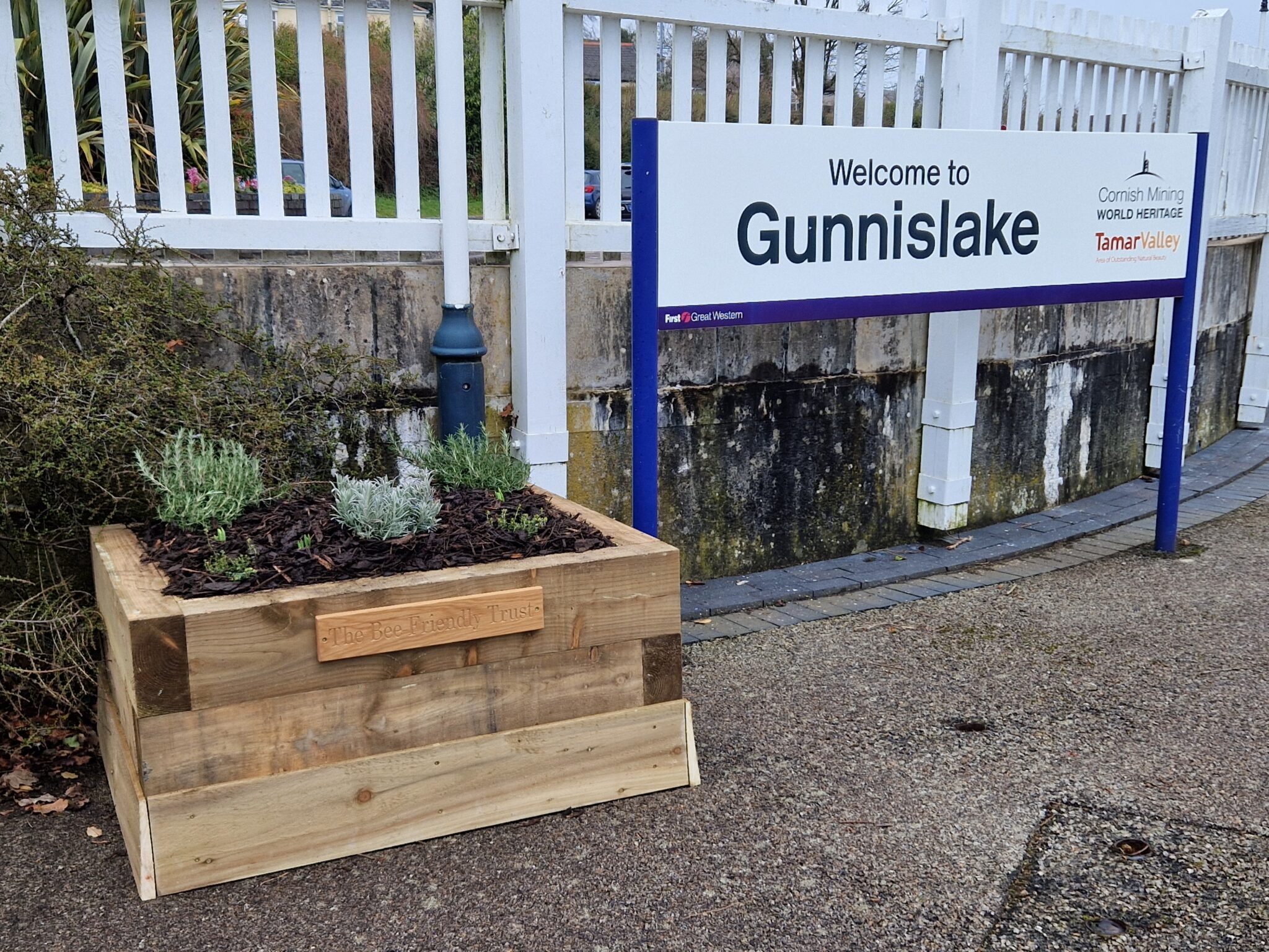 Gunnislake Railway Station, Cornwall – Bee Friendly Trust